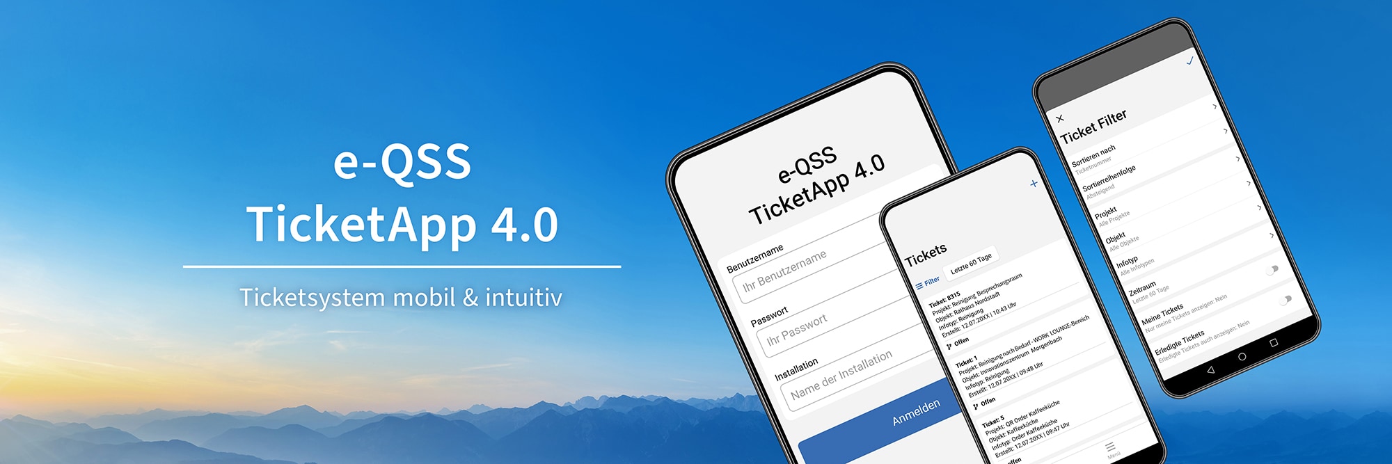 Ticketsystem mit e-QSS TicketApp