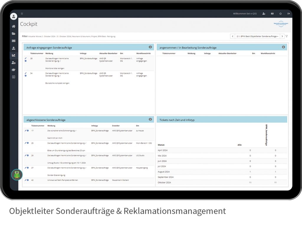 Qualitätsreporting Software mit flexibelster Auswertung | e-QSS